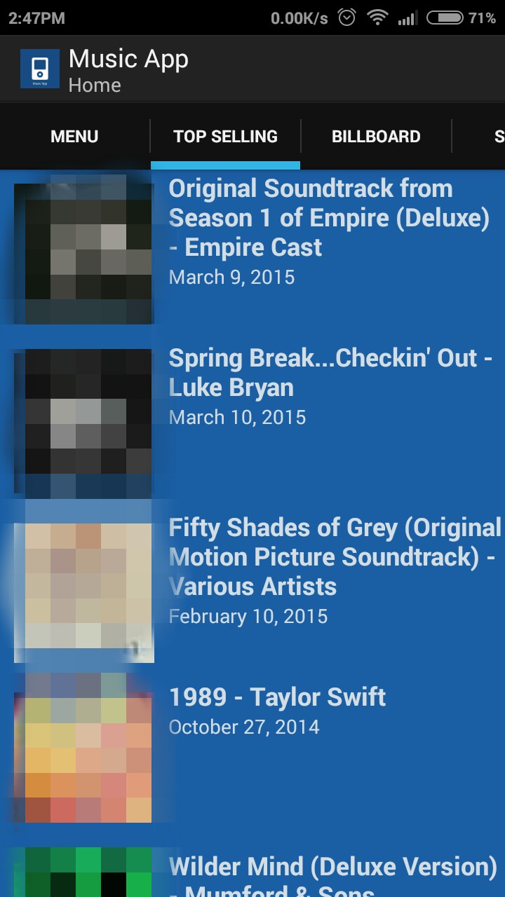 Top Music Chart - App on the Amazon Appstore