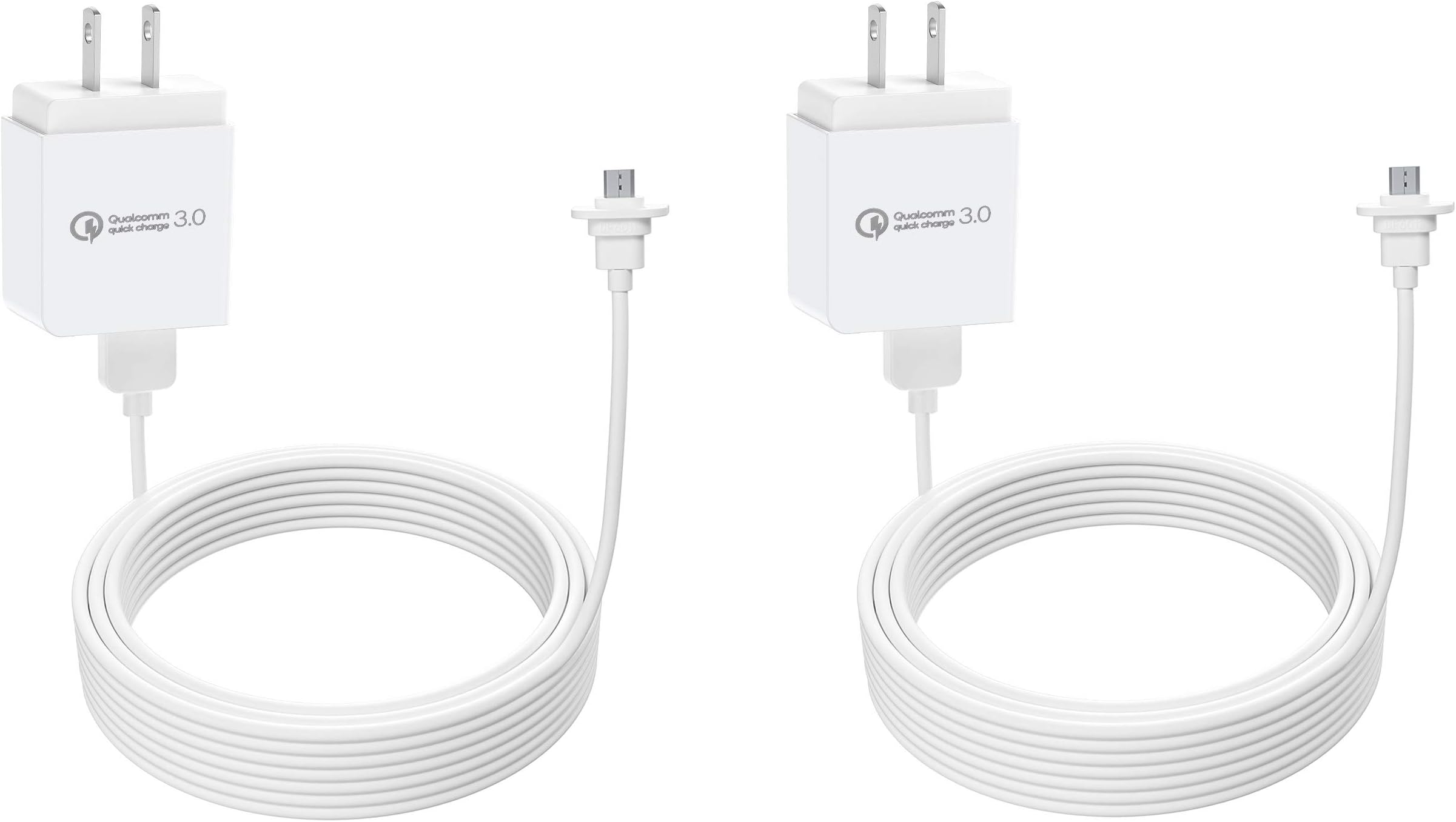 Amazon.com: 30ft/9m Charging Cable and Adapter for eufy Security ...