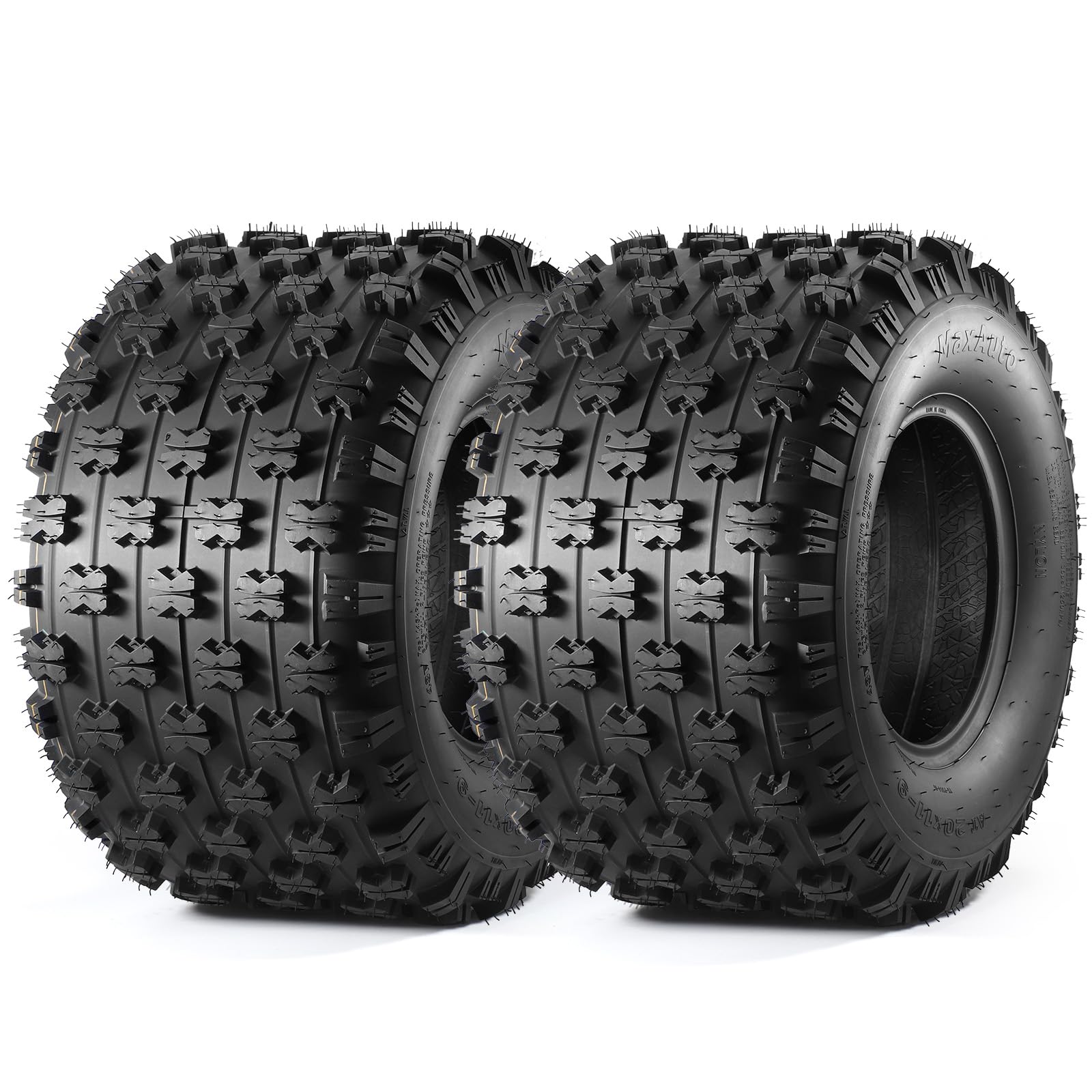 Snapklik.com : MaxAuto AT20x11-9 Sport ATV/UTV Tires 20x11x9 Quad Tires