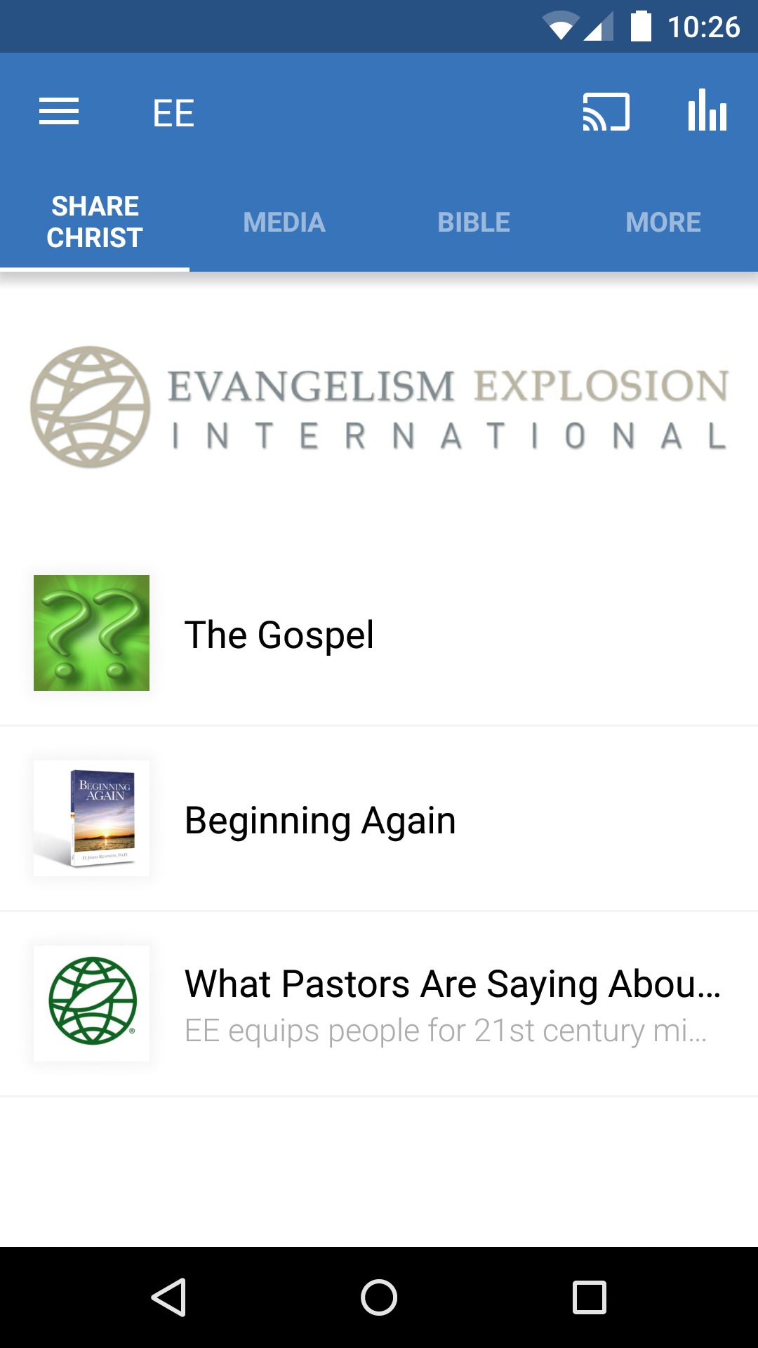 Evangelism Explosion - App on Amazon Appstore