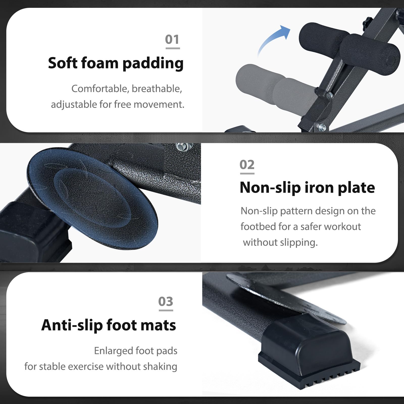 Snapklik.com : Roman Chair Back Extension Machine, Hyperextension Bench ...