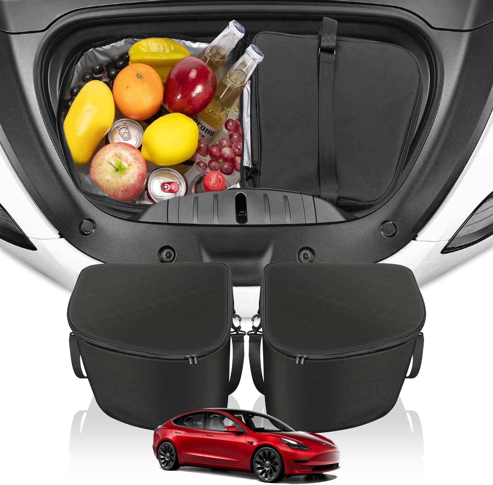 Amazon.com: YHTAUTO Front Trunk Organizer Compatible with Tesla Model 3 ...