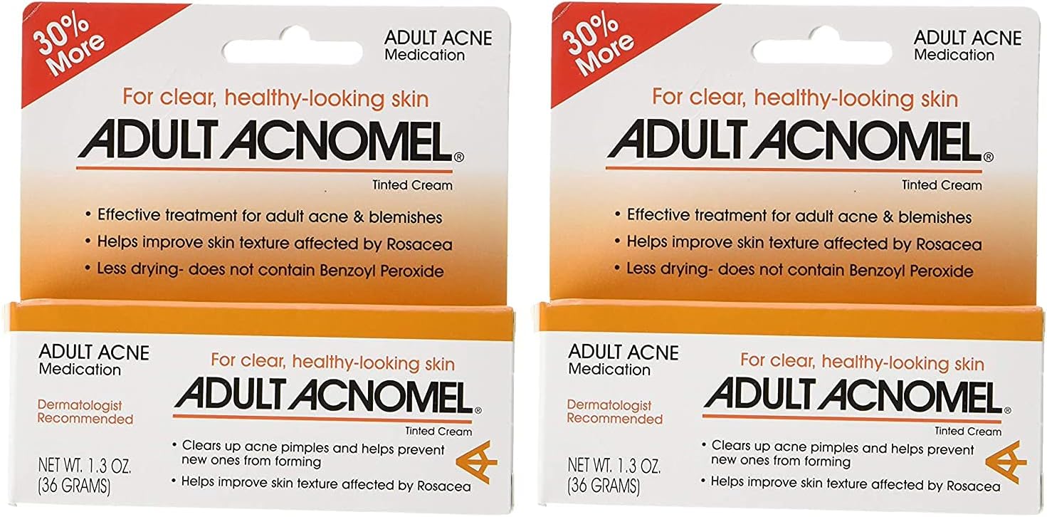 Amazon.com: Adult Acnomel Acne Medication 1.3 Oz (Pack Of 2) : Health ...
