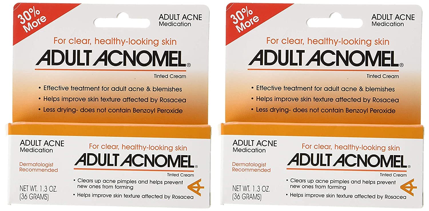 Amazon.com : Adult Acnomel Acne Medication 1.3 Oz (Pack Of 2) : Facial ...