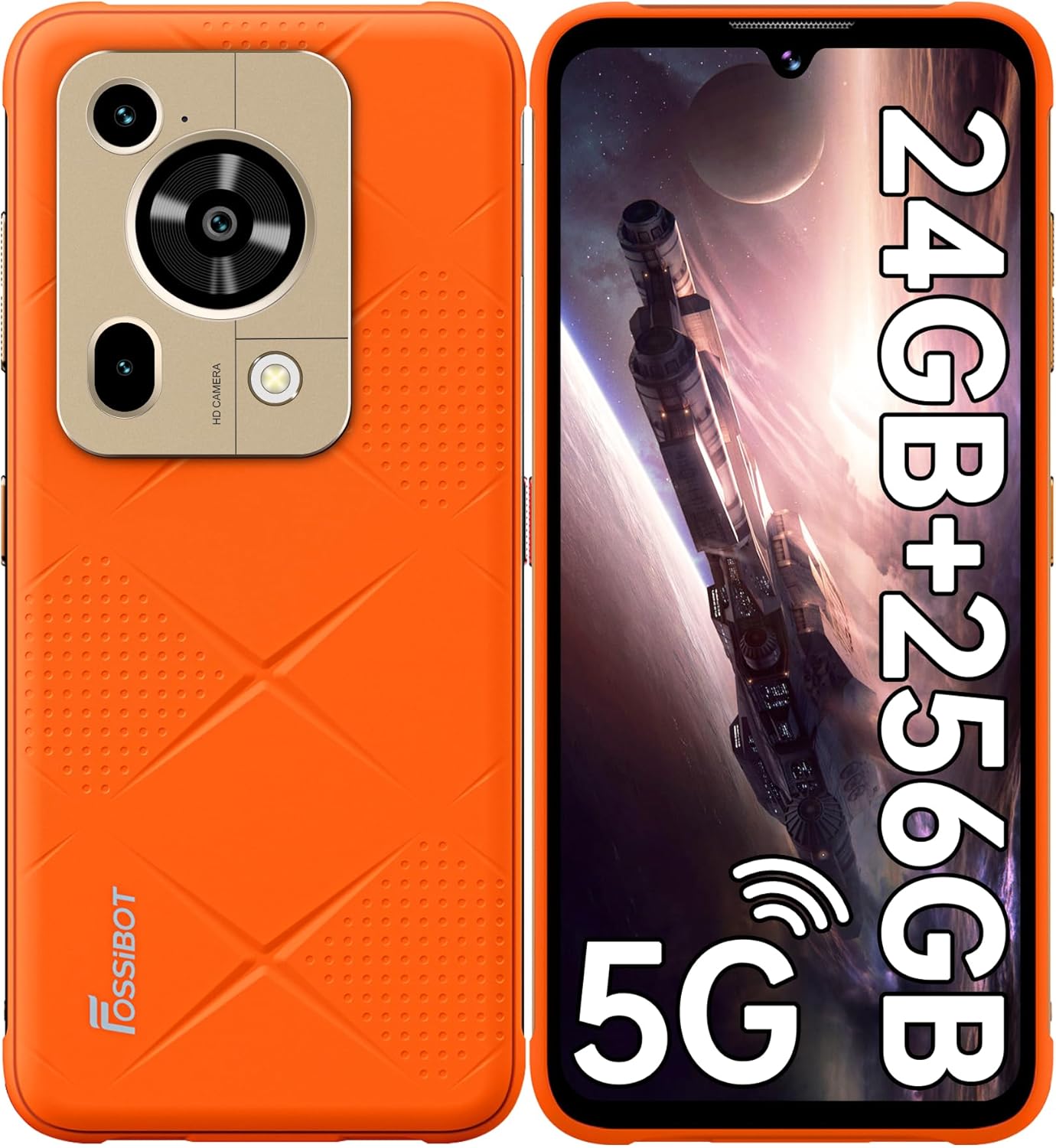 Amazon.com: FOSSIBOT F112 PRO (2025) Rugged Phone Unlocked 5G - 24GB ...