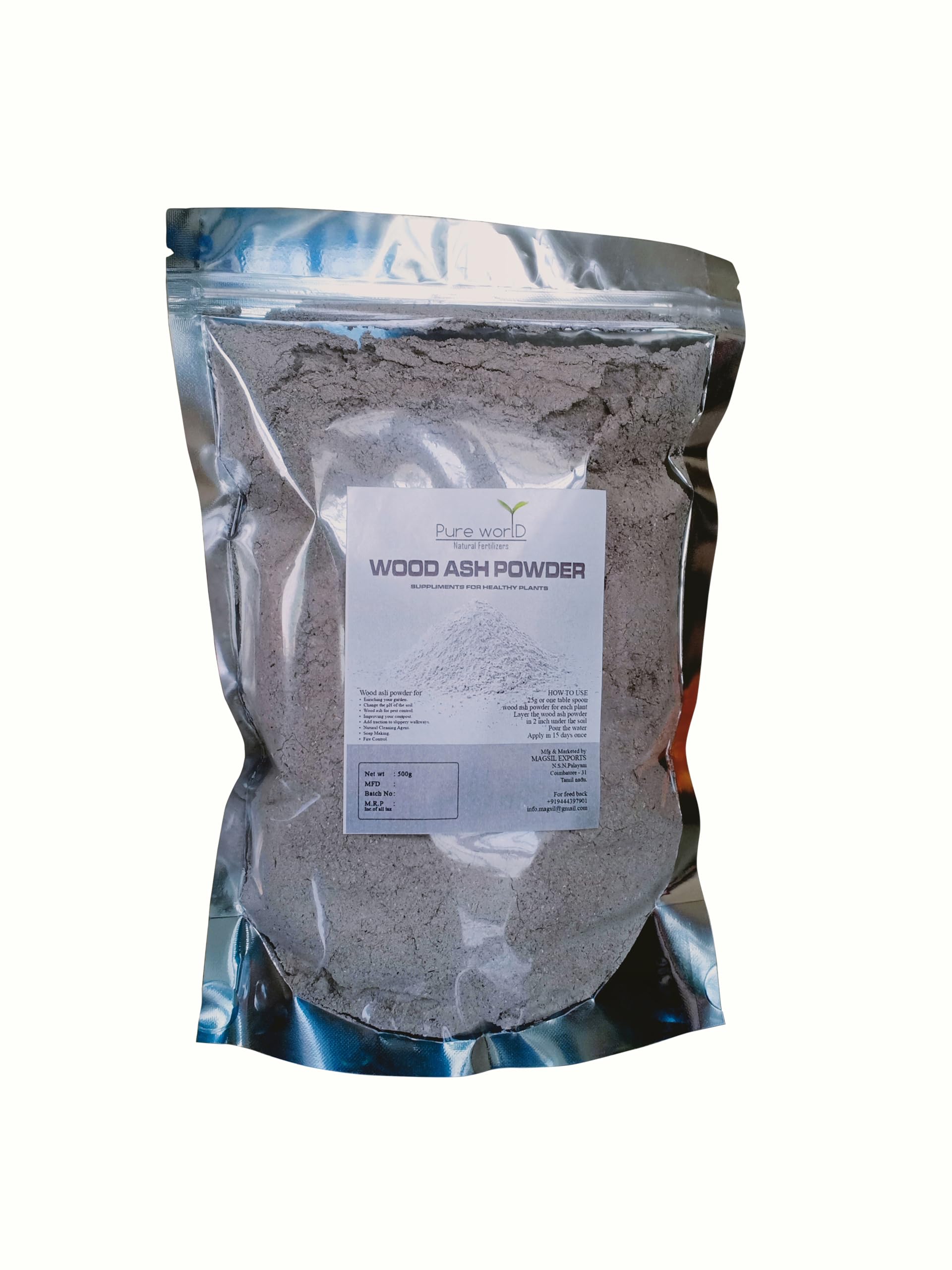 Soil Amendment Ash Natural Firewood Ash Fertilizer - 500g 100% Pure ...