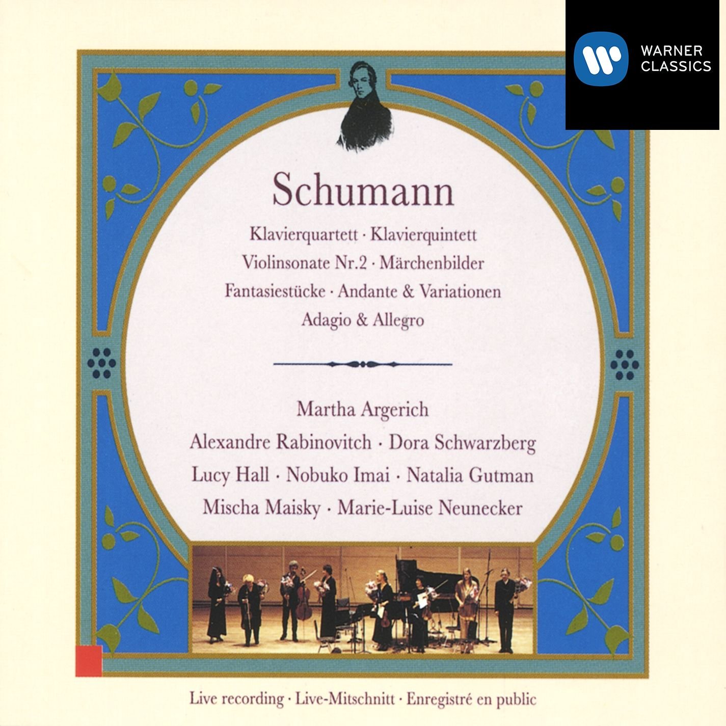 Robert Schumann, Martha Argerich - Schumann: Chamber Music - Amazon.com ...