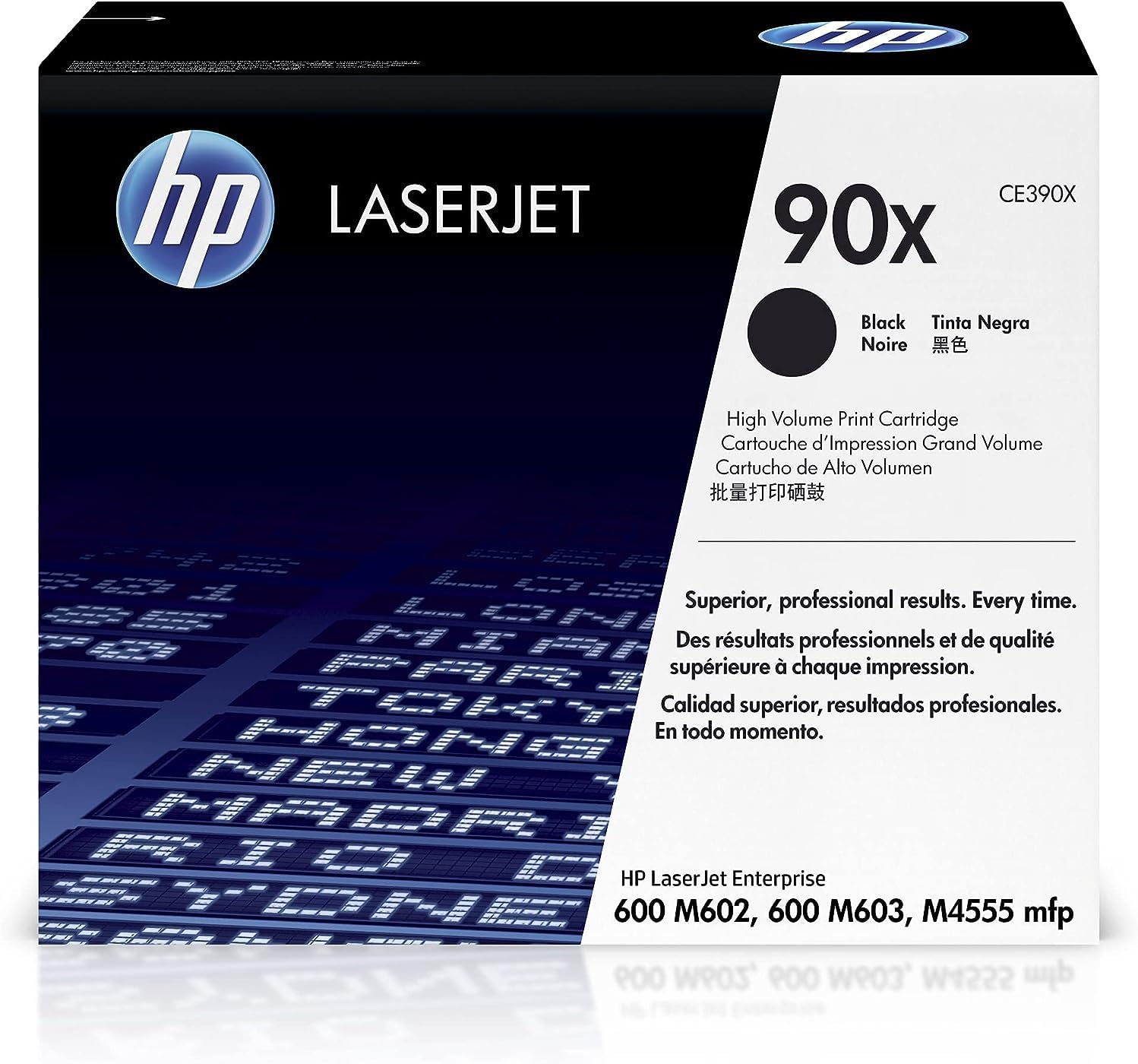 HP CE390X 90X High Yield Original LaserJet Toner Cartridge, Black ...