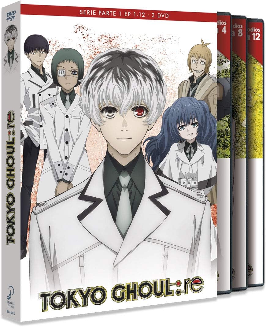 Tokyo Ghoul: re Episodios 1 a 12 (Parte 1) - DVD : Amazon.com.au ...