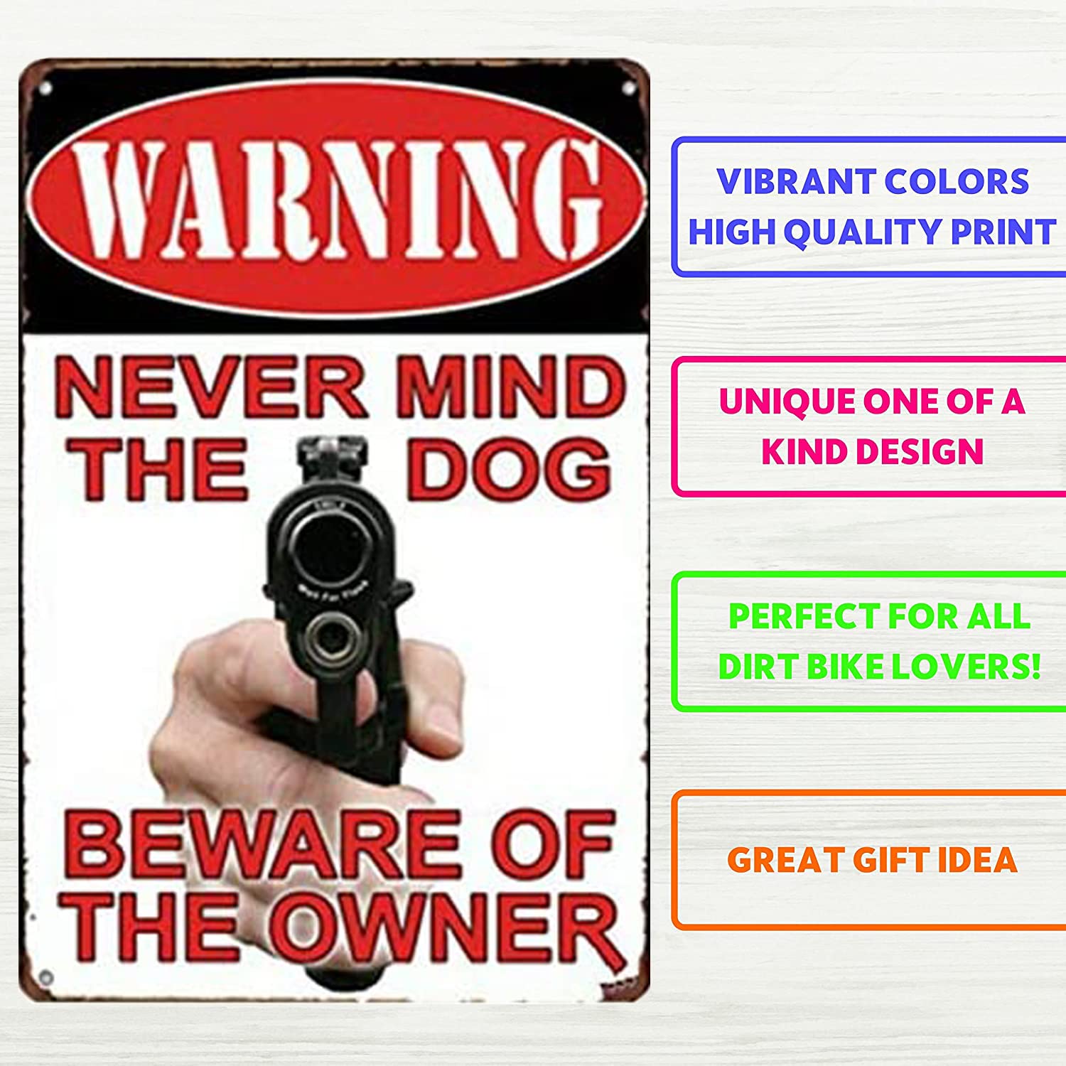 Beware Of Owner Gun Signs
