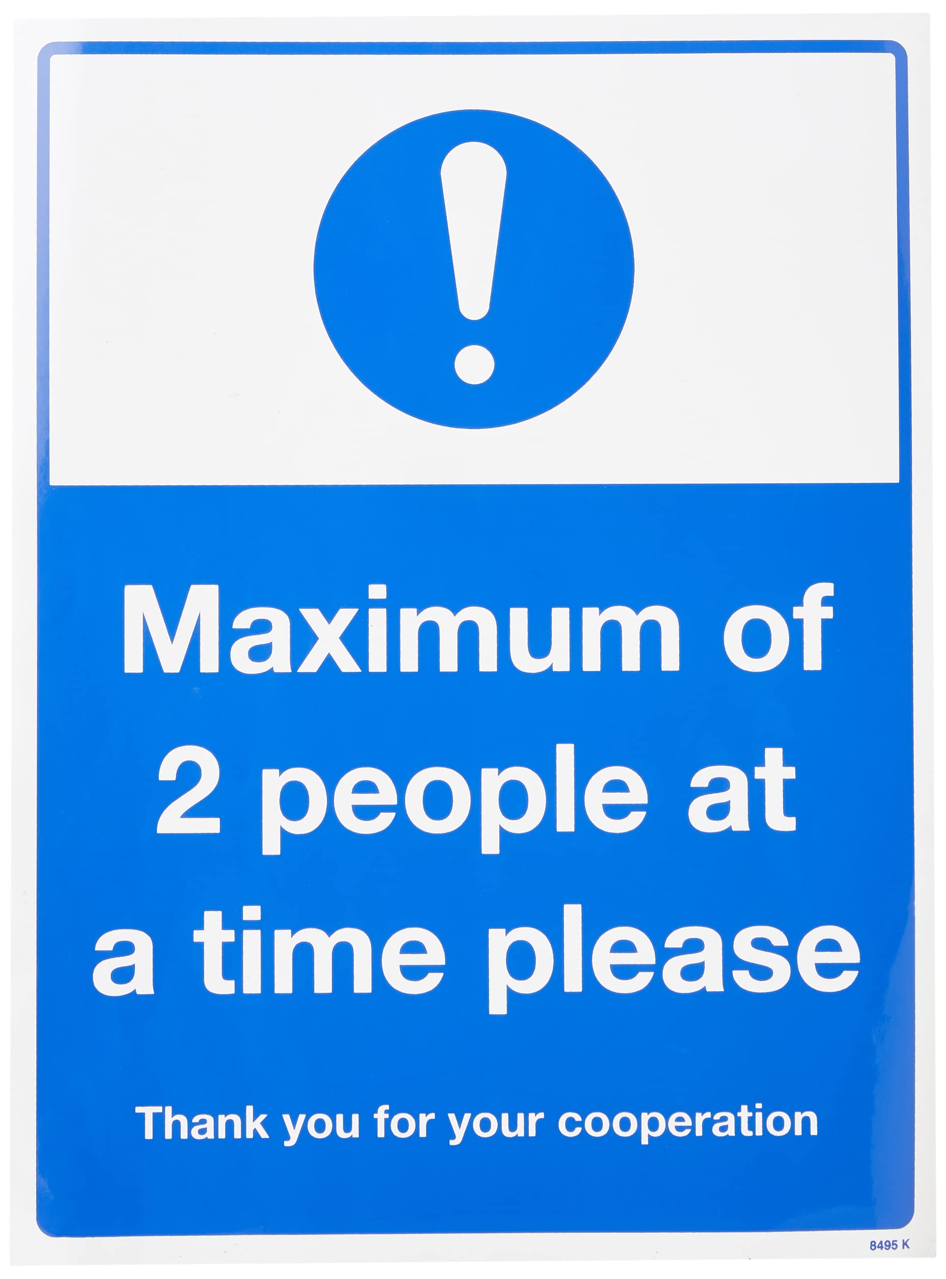 Yellow Sign With Two People
