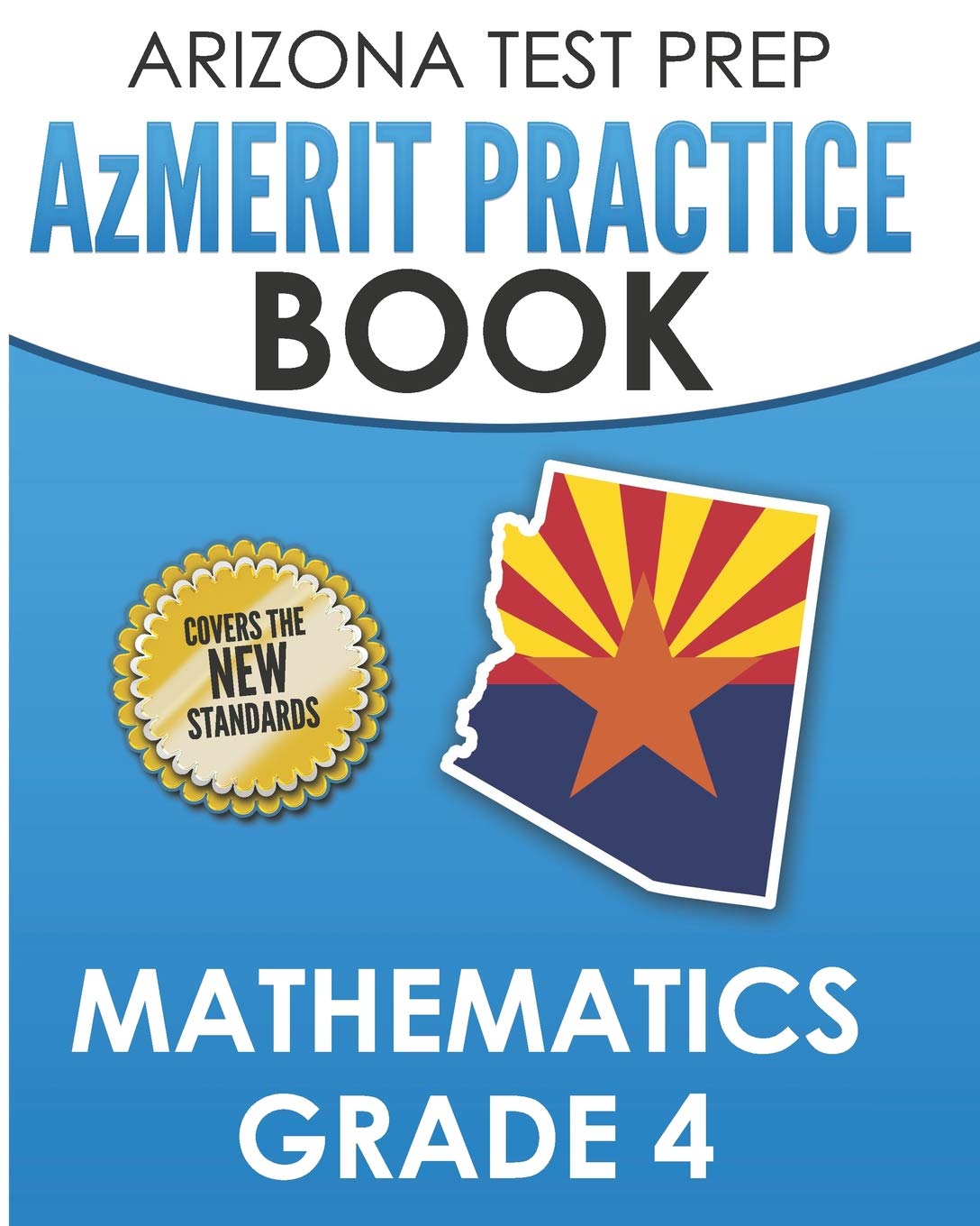 ARIZONA TEST PREP AzMERIT Practice Book Mathematics Grade 4 ...