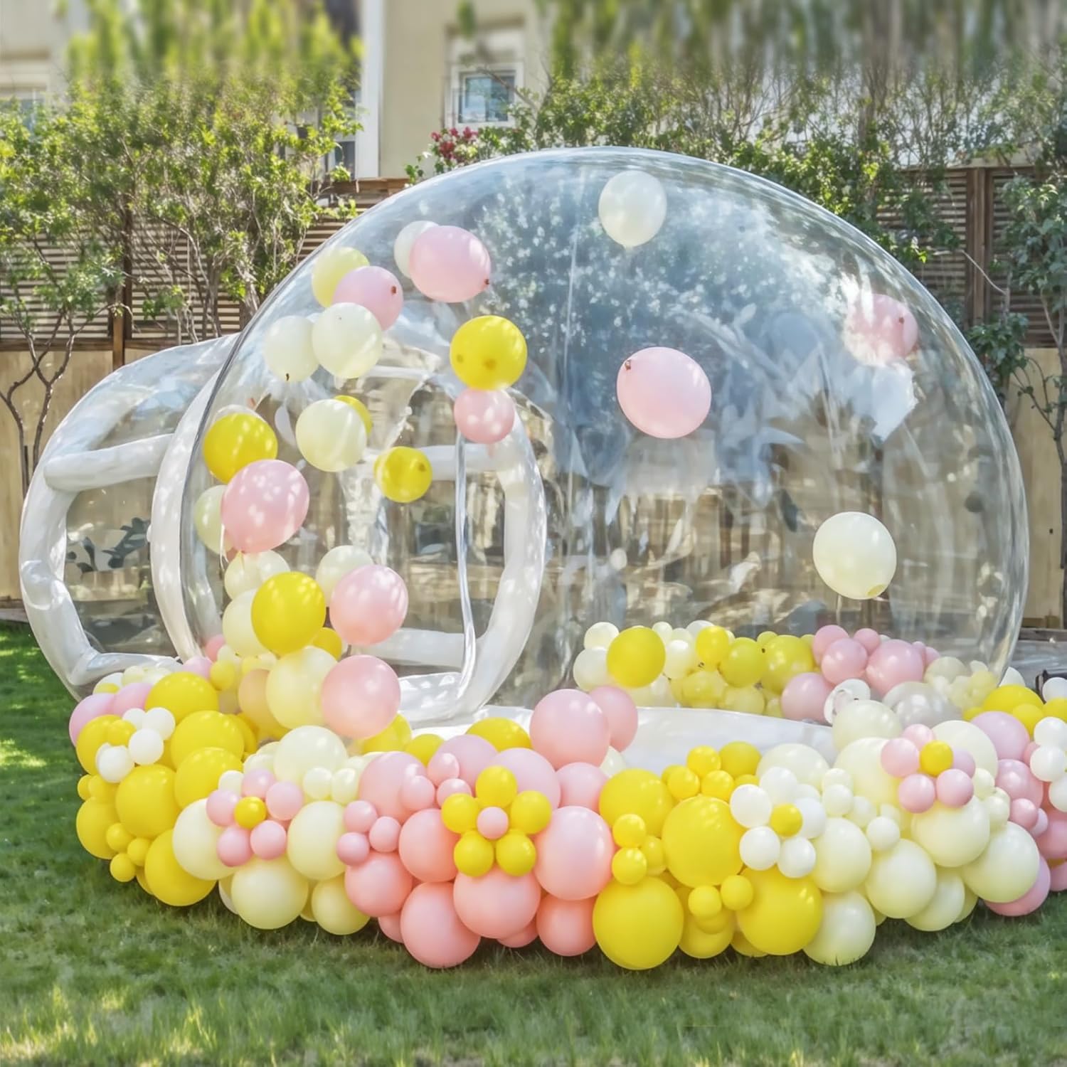 Amazon.com: Inflatable Bubble House for Kid Adult, 10FT Bubble Bounce ...