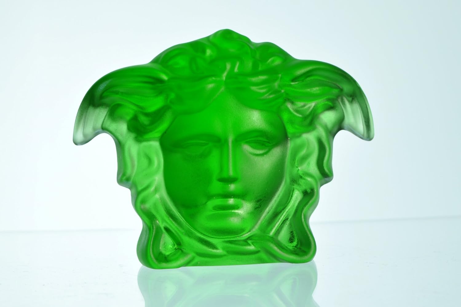 Versace By Rosenthal Medusa Lumiere Paperweight (Green) : Amazon.co.uk ...