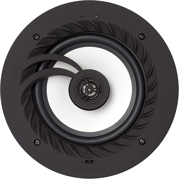 Lithe Audio IP44 All-in-One Bluetooth Ceiling Speaker (03210), 50W RMS ...