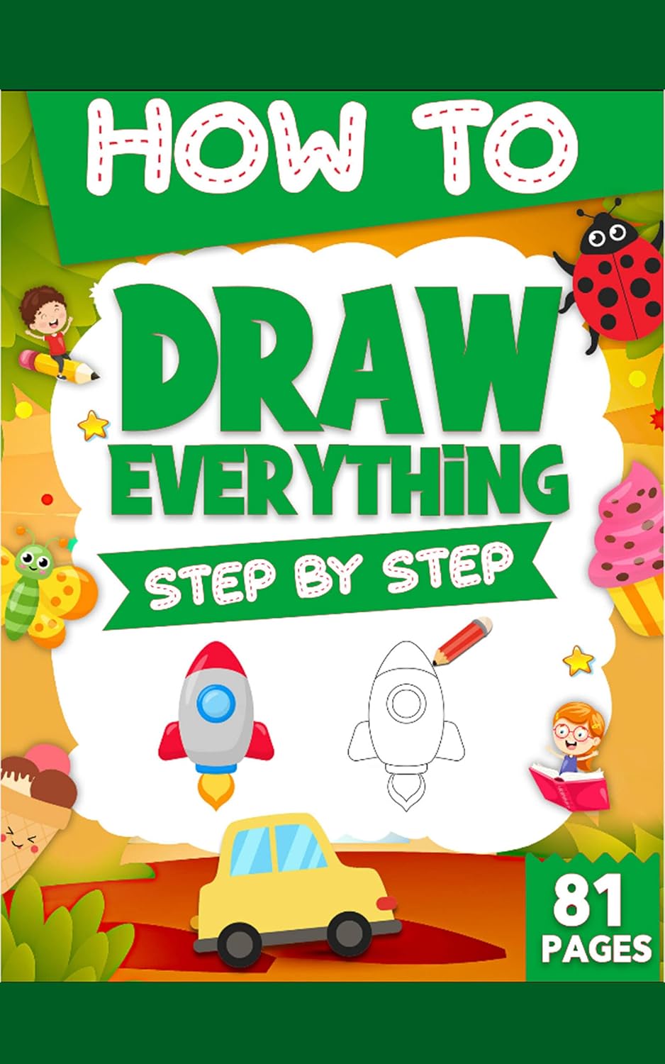 How to Draw Books for Kids: A Step-by-Step Guide to Drawing For Kids ...