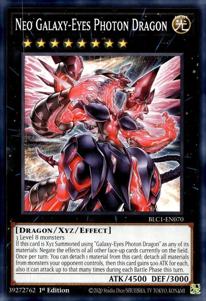 Amazon.com: Neo Galaxy-Eyes Photon Dragon - BLC1-EN070 - Common - 1st ...