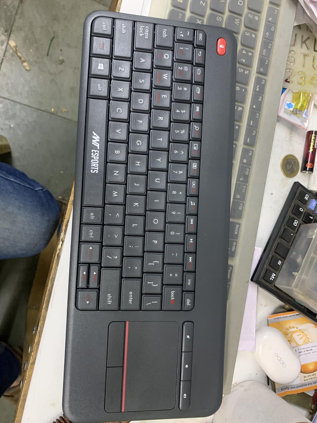 Amazon.in: Buy Ant Esports WK100 2in1 Wireless/Bluetooth Keyboard with ...
