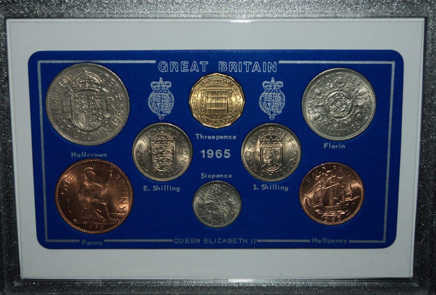 1965 British Coin Gift Set (Retro 59th Birthday Year of Birth or ...