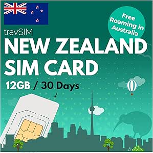 travSIM New Zealand SIM Card | 12GB mobile data at 4G/5G speeds | Free ...