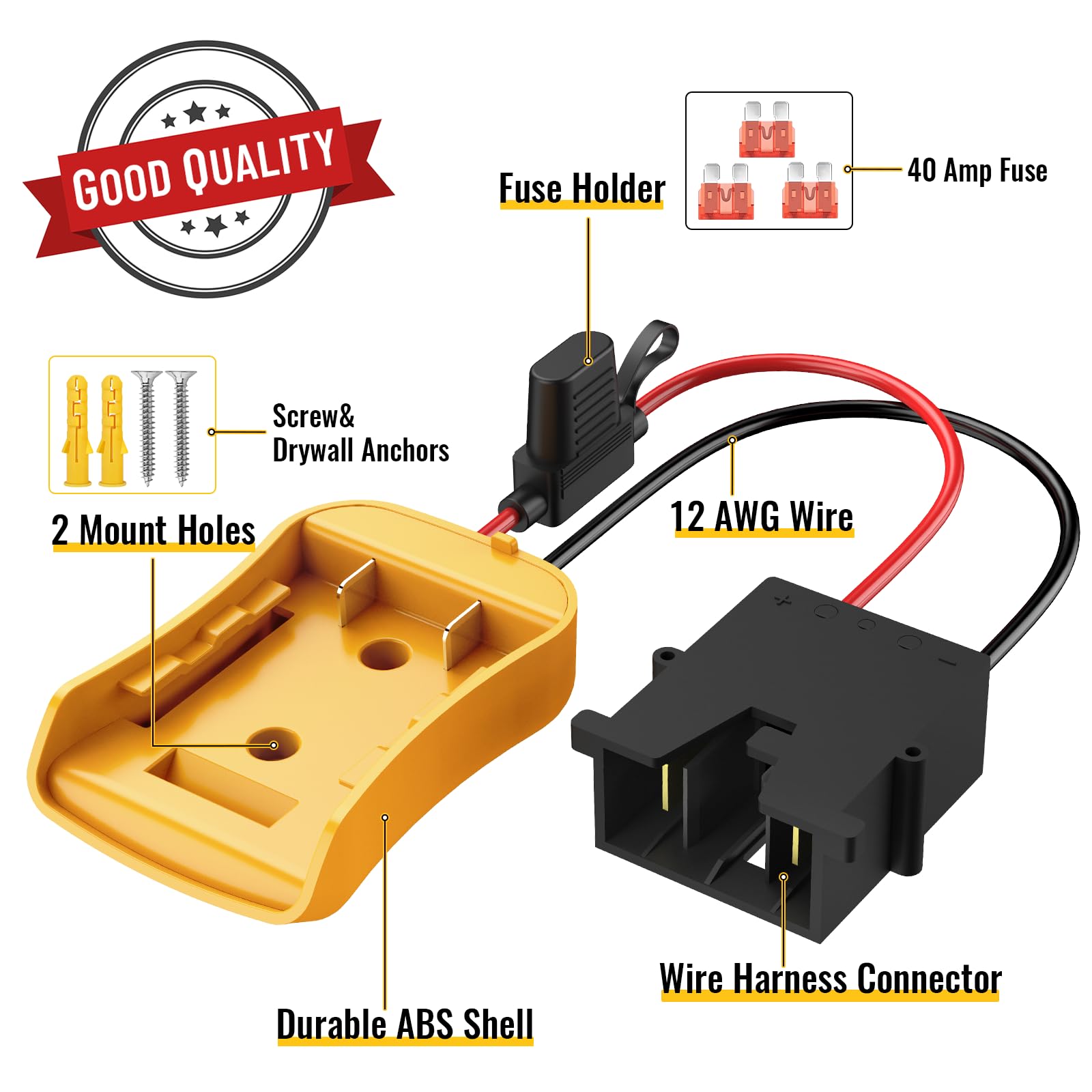 Snapklik.com : For Power Wheel Adapter Compatible
