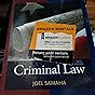 Amazon.com: Criminal Law: 9781305577381: Samaha, Joel: Books