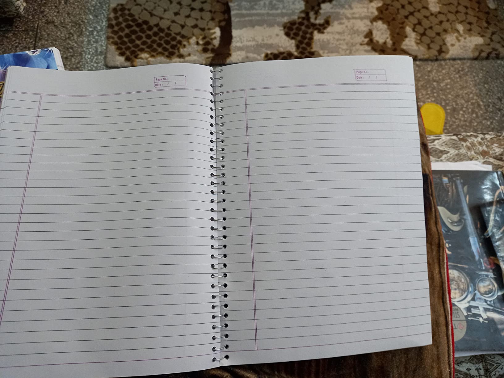 RUSH NOTE BOOKS Rough Notebook 300 Pages A4 Size Spiral Binding ...