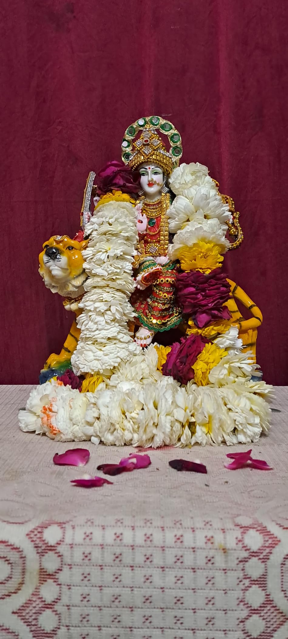 Buy Craft_N_Decor Kali MATA Statue/God Kali MATA Rani Resin Maa Kalka ...