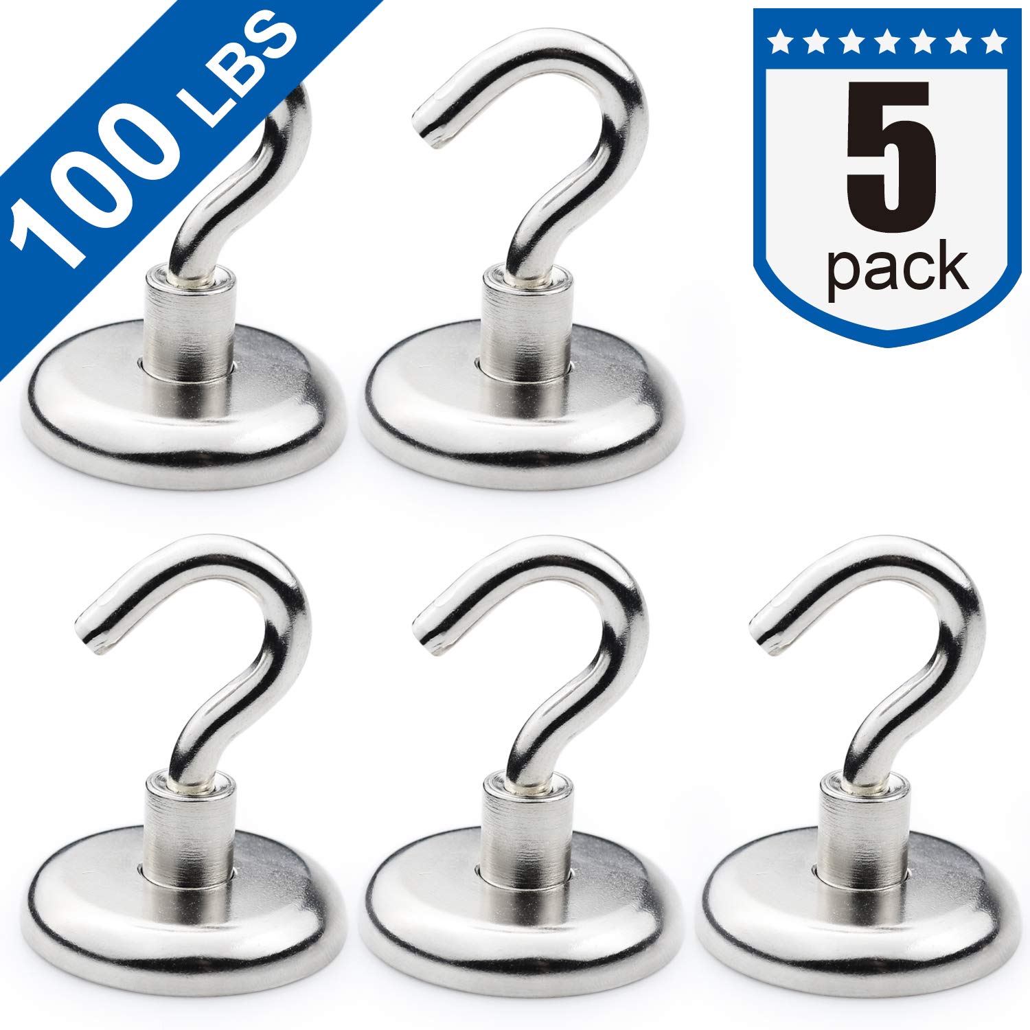 Amazon.com: DIYMAG Heavy Duty Magnetic Hooks, Strong Neodymium Magnet ...