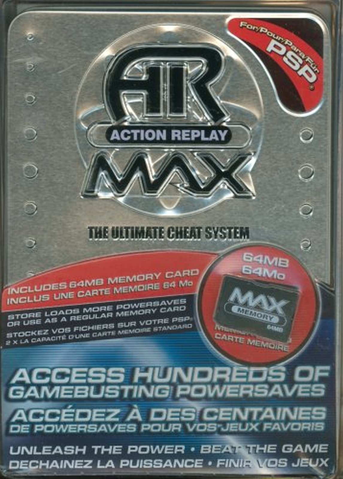 Amazon.com: AR Action Replay MAX - Sony PSP : Video Games