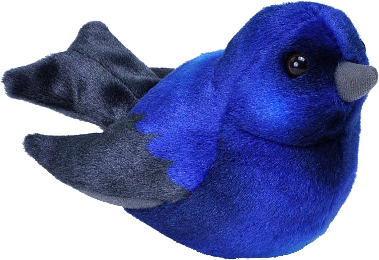Amazon.com: Wild Republic Audubon Birds Purple Plush with Authentic ...