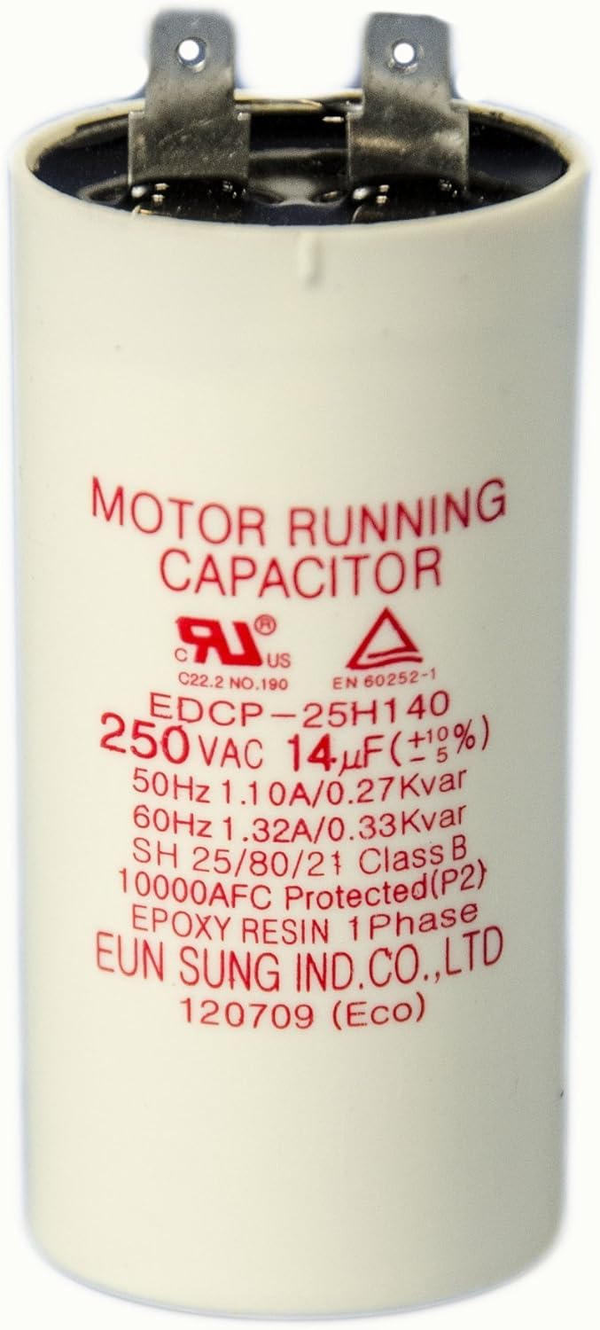 Amazon.com: LG Electronics 0CZZJB2010H Refrigerator Capacitor , White ...