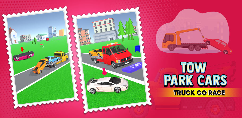 Tow and Go Race! Car Towing Master - Tow No Parking Cars Trail Cargo ...