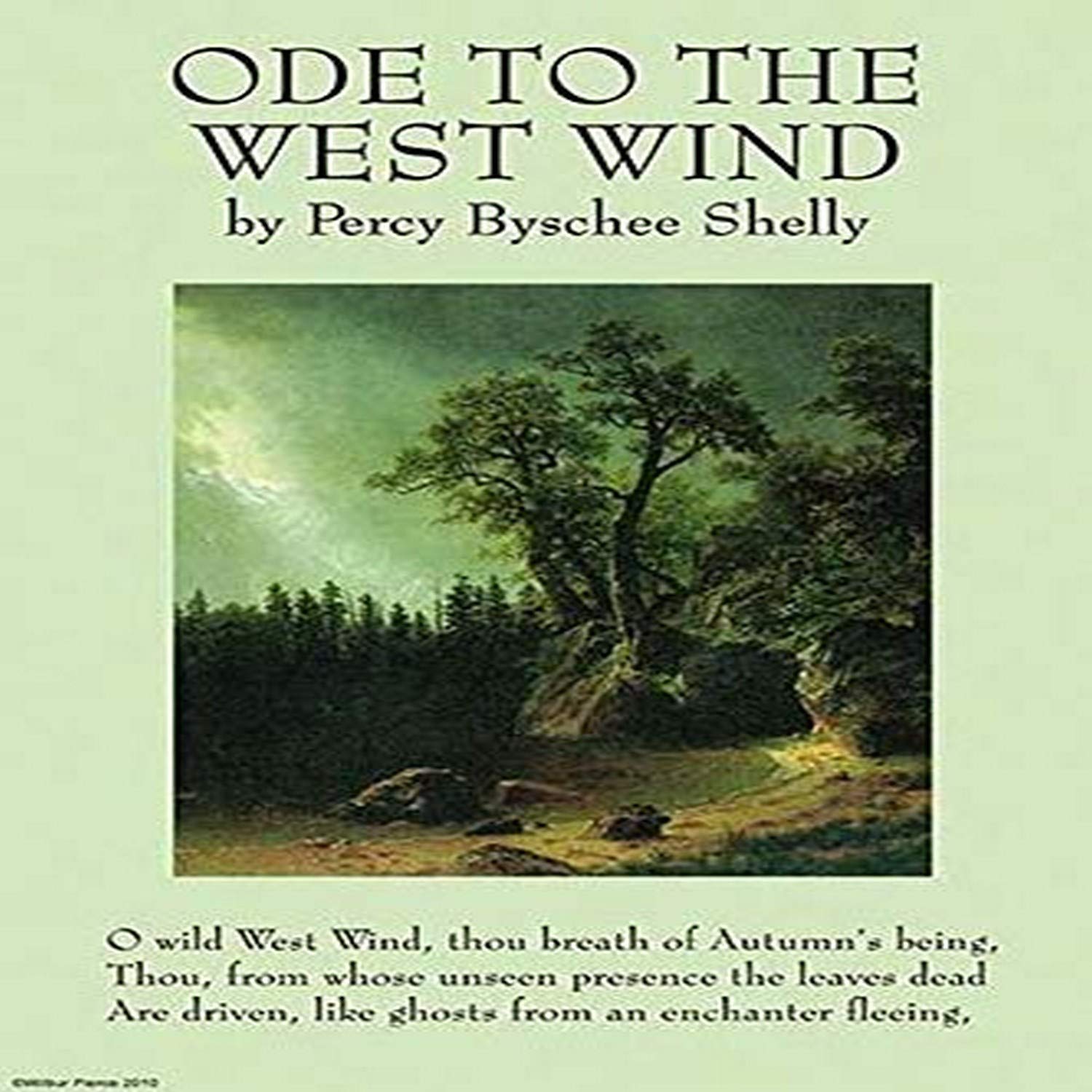 Buy Ode to the West Wind is an ode written near Florence Italy Some ...