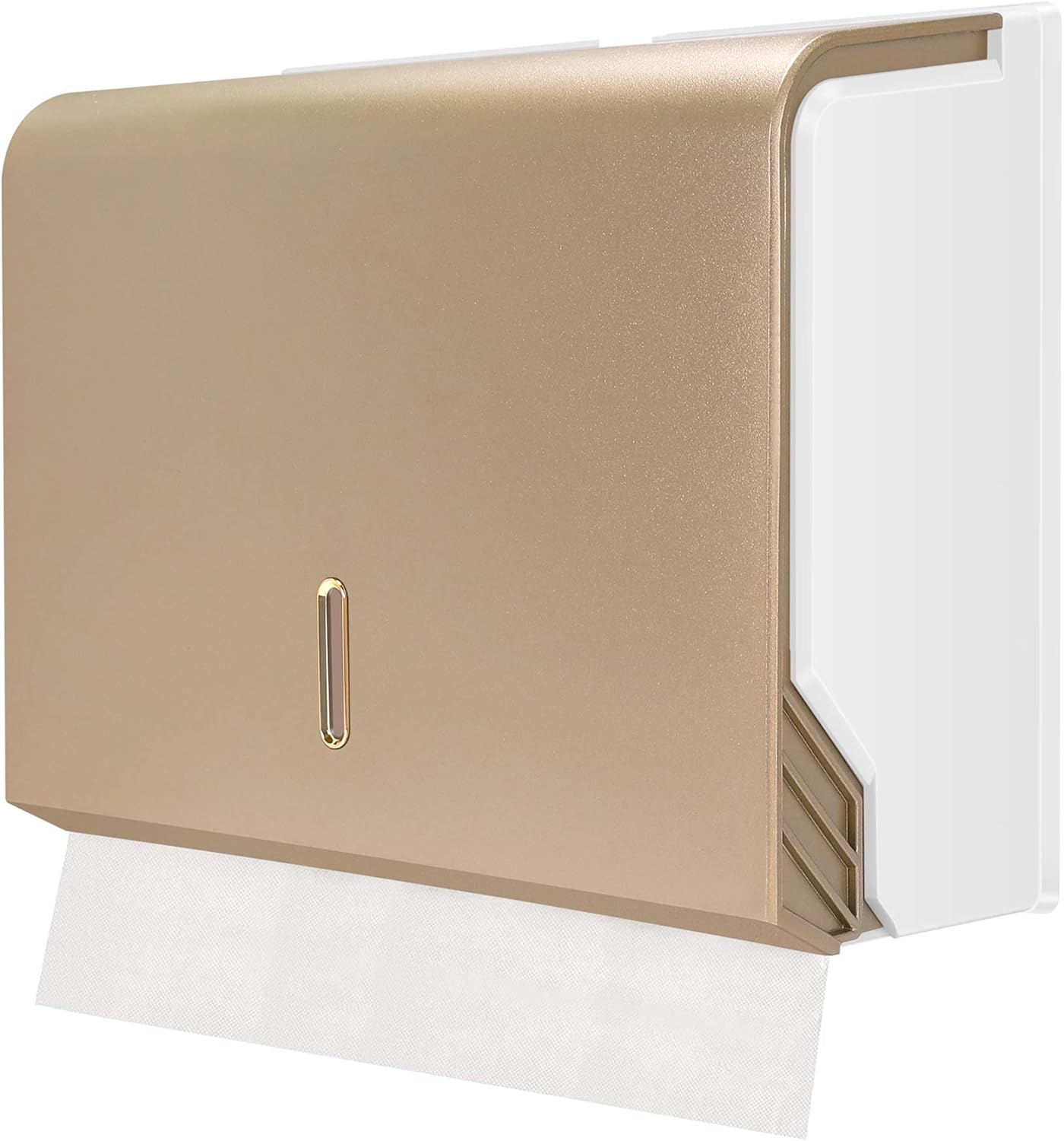 Amazon.com: Touchless Paper Towel Dispenser by iSharing, Gold Folded ...