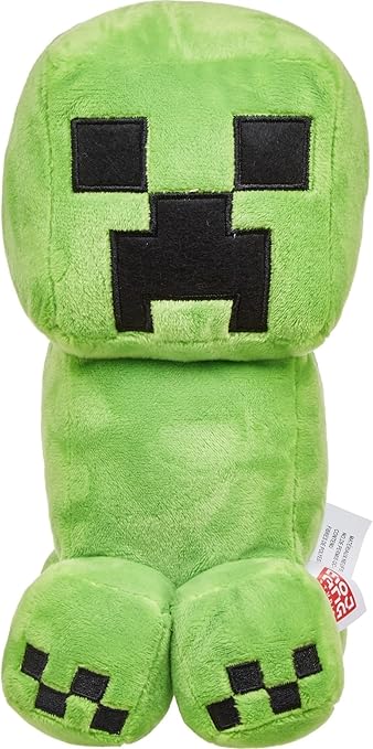 Amazon.com: Mattel Minecraft Basic Plush Character Soft Dolls, Video ...