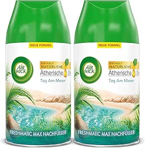 Air Wick Freshmatic Max Raumspray DUO – Nachfüller für den Air Wick Freshmatic Max – Duft: Tag ...