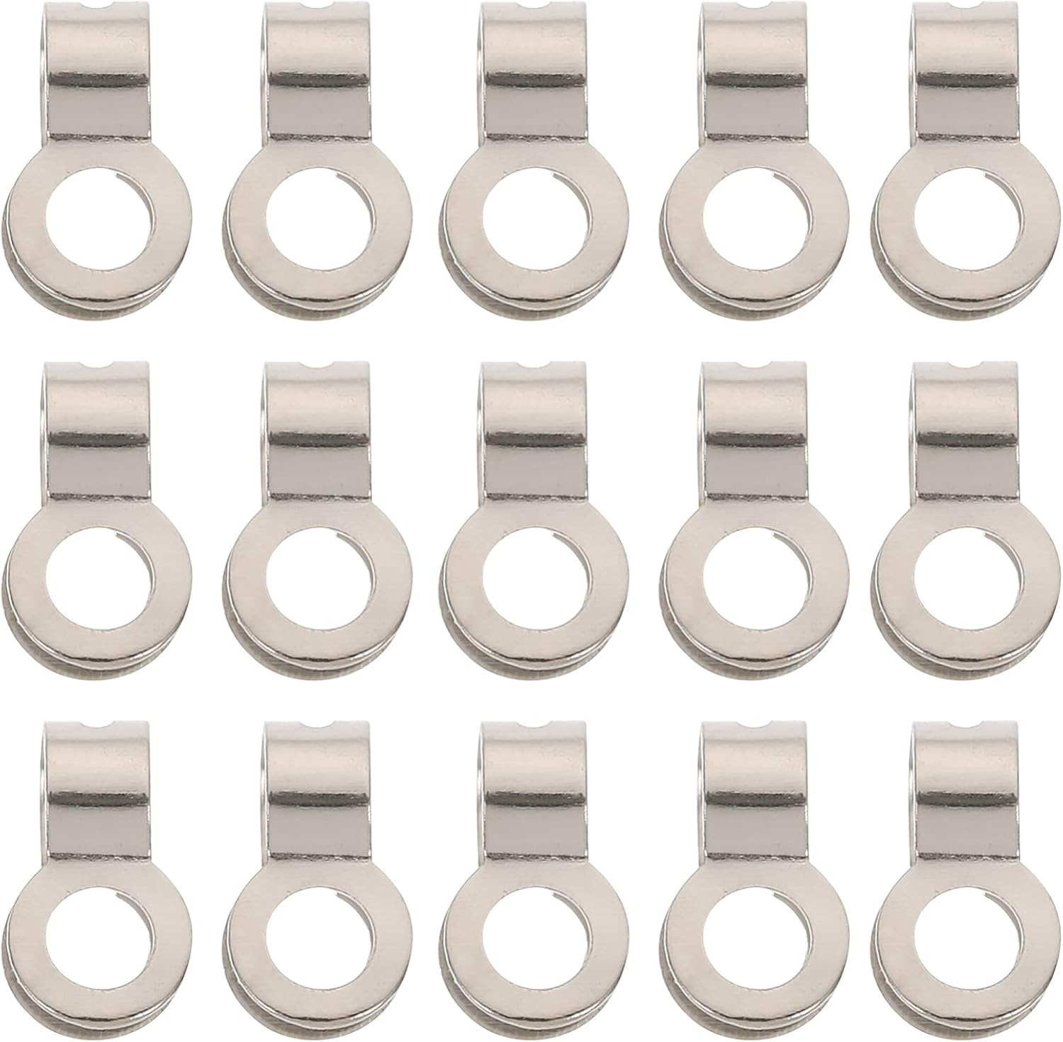 Amazon.com: SEWACC 125pcs Ball Chain Pull Connectors Stainless Steel ...