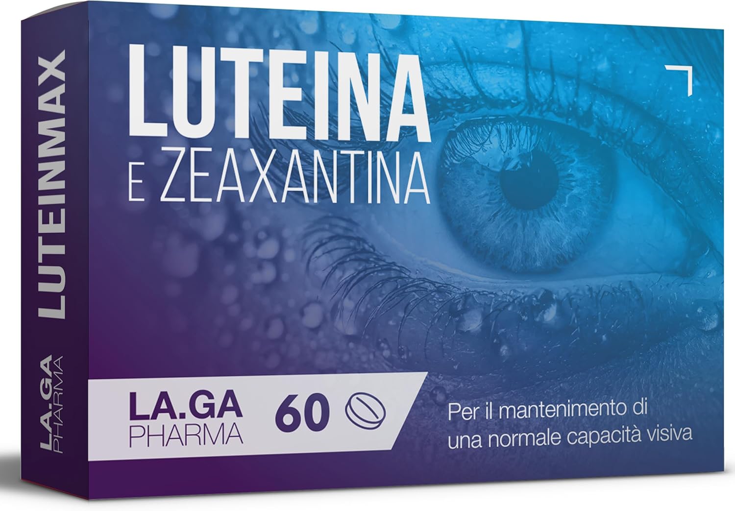 Integratore Occhi con Luteina e Zeaxantina Alto Dosaggio. 60 Compresse ...