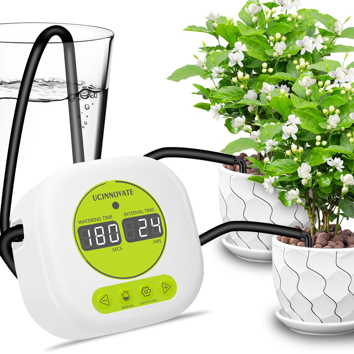 UCINNOVATE Automatic Watering System, Indoor Plant Waterer with ...