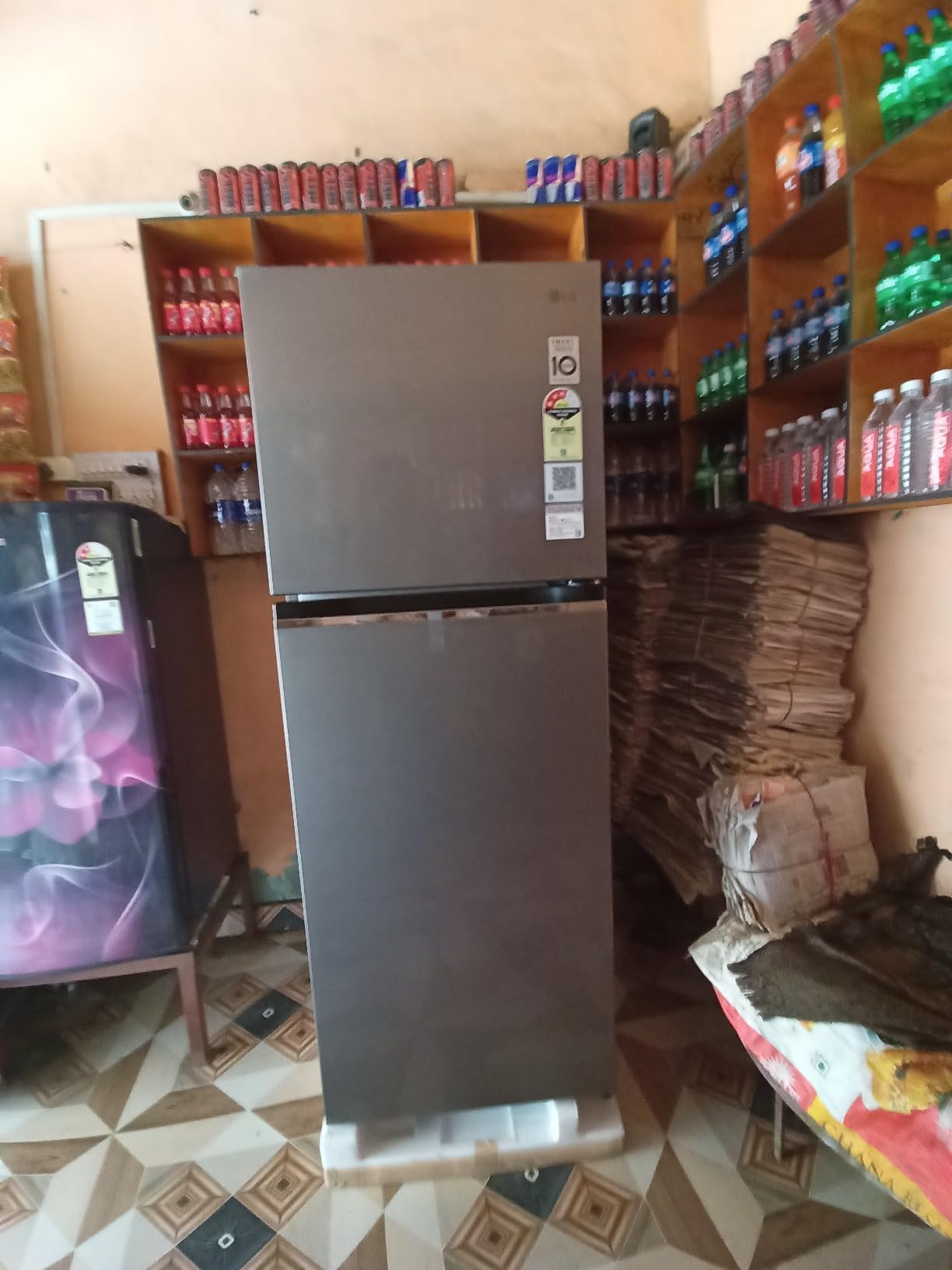 LG 322 L 3 Star Frost-Free Smart Inverter Double Door Refrigerator ...