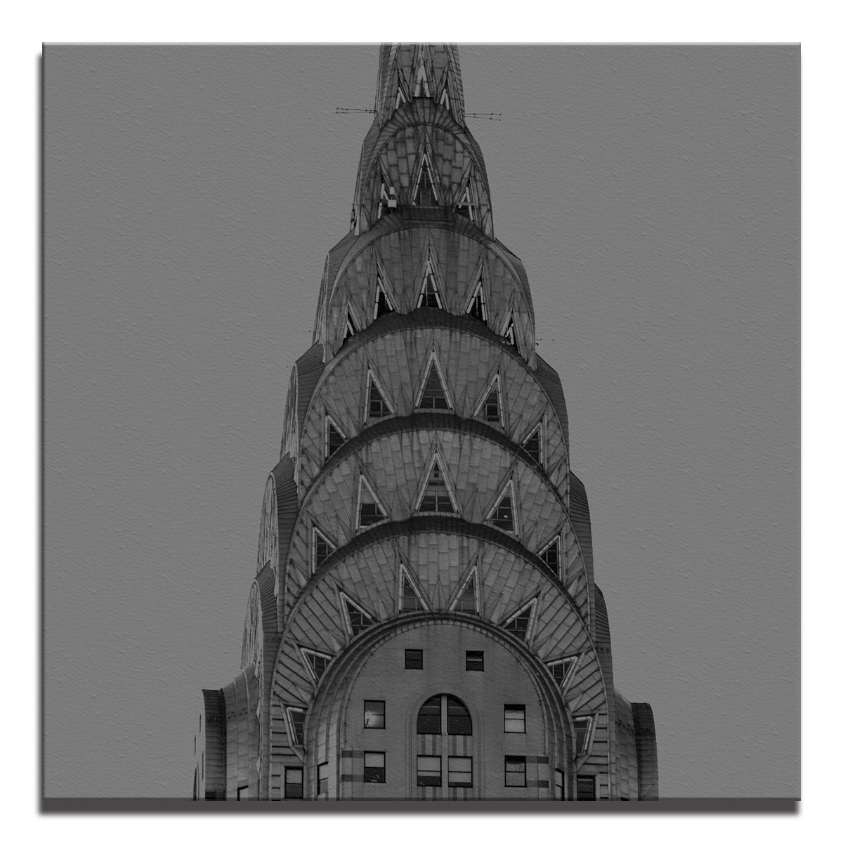 Edificio Chrysler En Blanco Y Negro