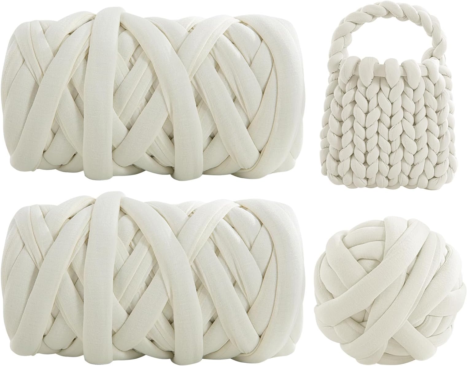 Amazon.com: Arm Knitting Yarn for Chunky Knit Braided Blanket Hand DIY ...