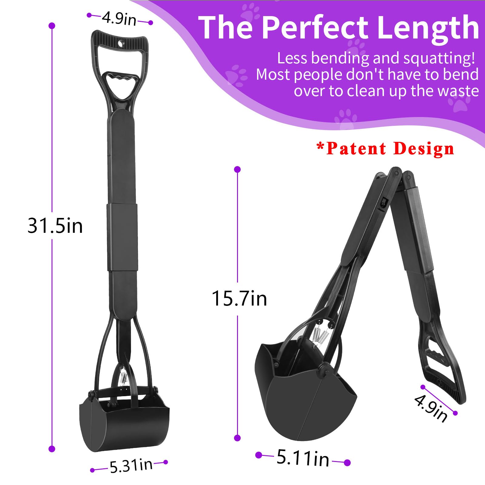 UPSKY 32'' Pooper Scooper for...B0B8GTGCR8 | Encarguelo.com