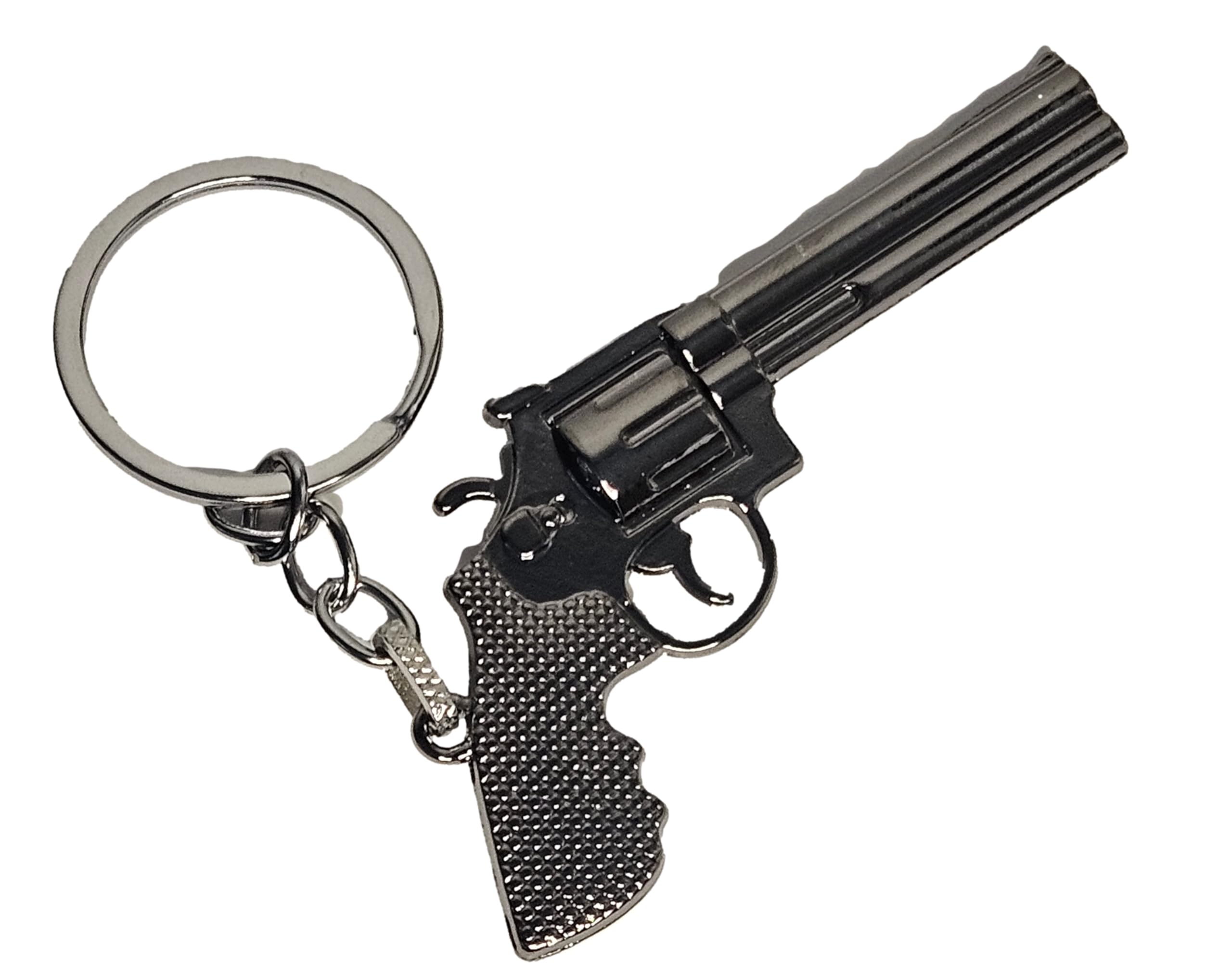 Fat-catz-copy-catz Replica Novelty Solid Metal Grey Tone Cowboy Pistol ...