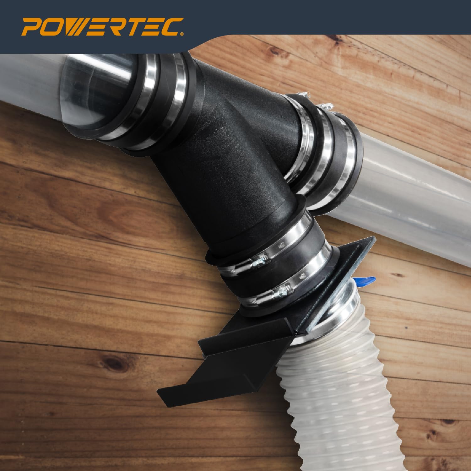 Snapklik.com : POWERTEC Clear PVC Pipe 6" X 36" Long, 4PK Rigid Plastic ...