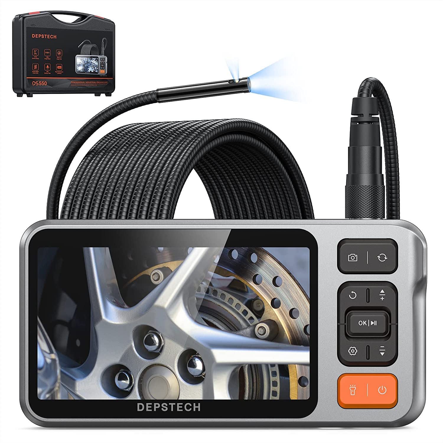 DEPSTECH Dual Lens Endoscope with 5.0 MP Video Nepal | Ubuy