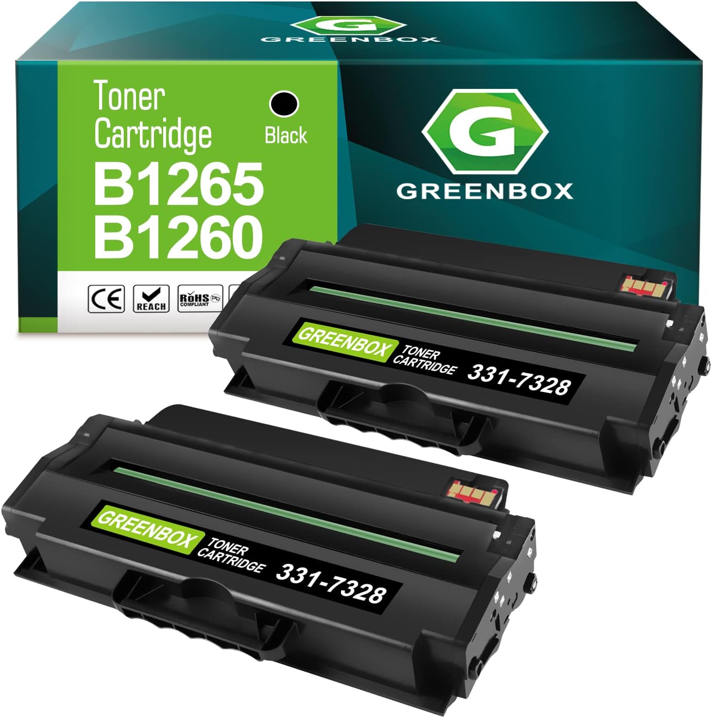 Amazon.com: Dell DRYXV Toner Cartridge B1260dn/B1265dnf/B1265dfw Laser ...