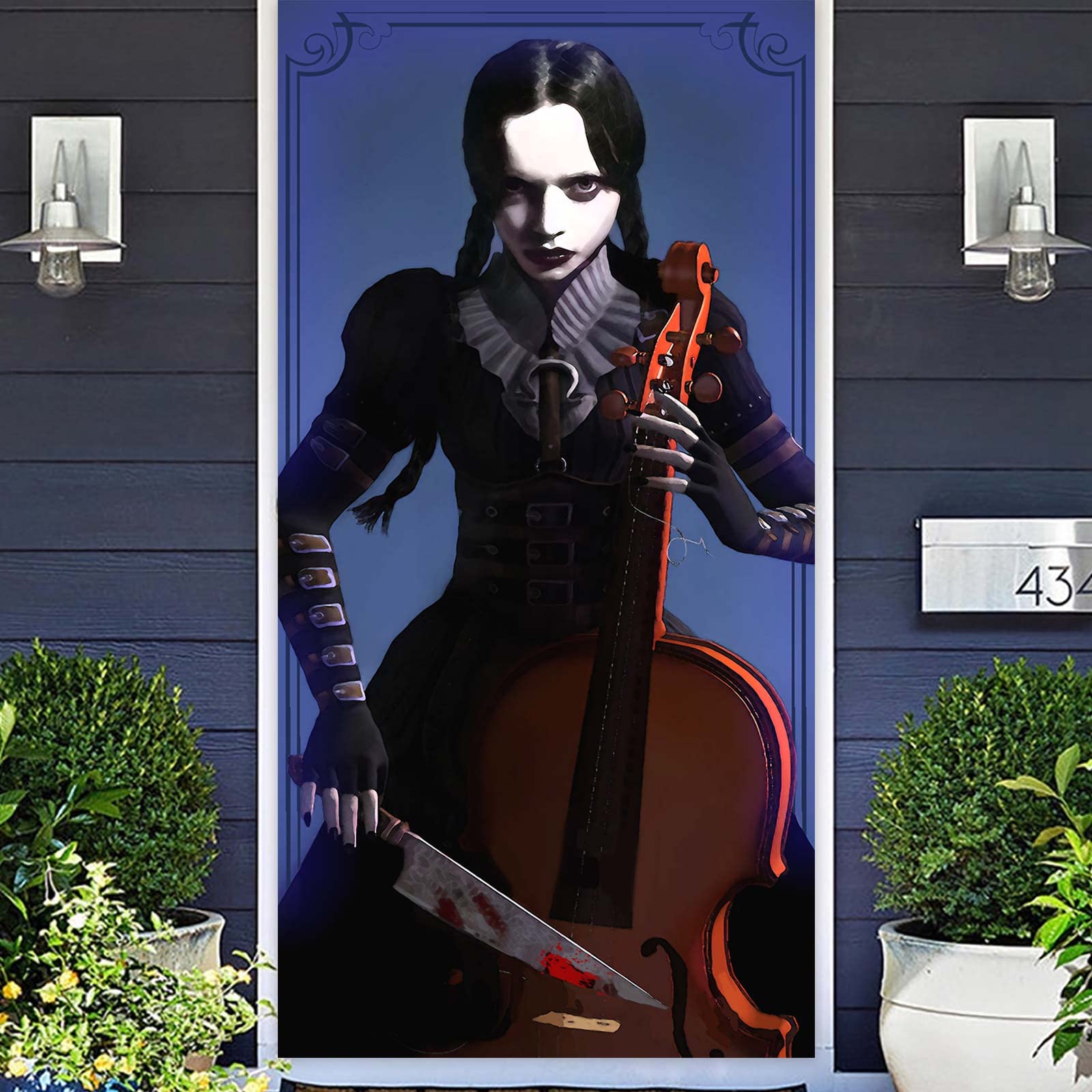 Amazon.com: Wednesday Heroine Banner Backdrop Horror Fantasy TV Drama ...