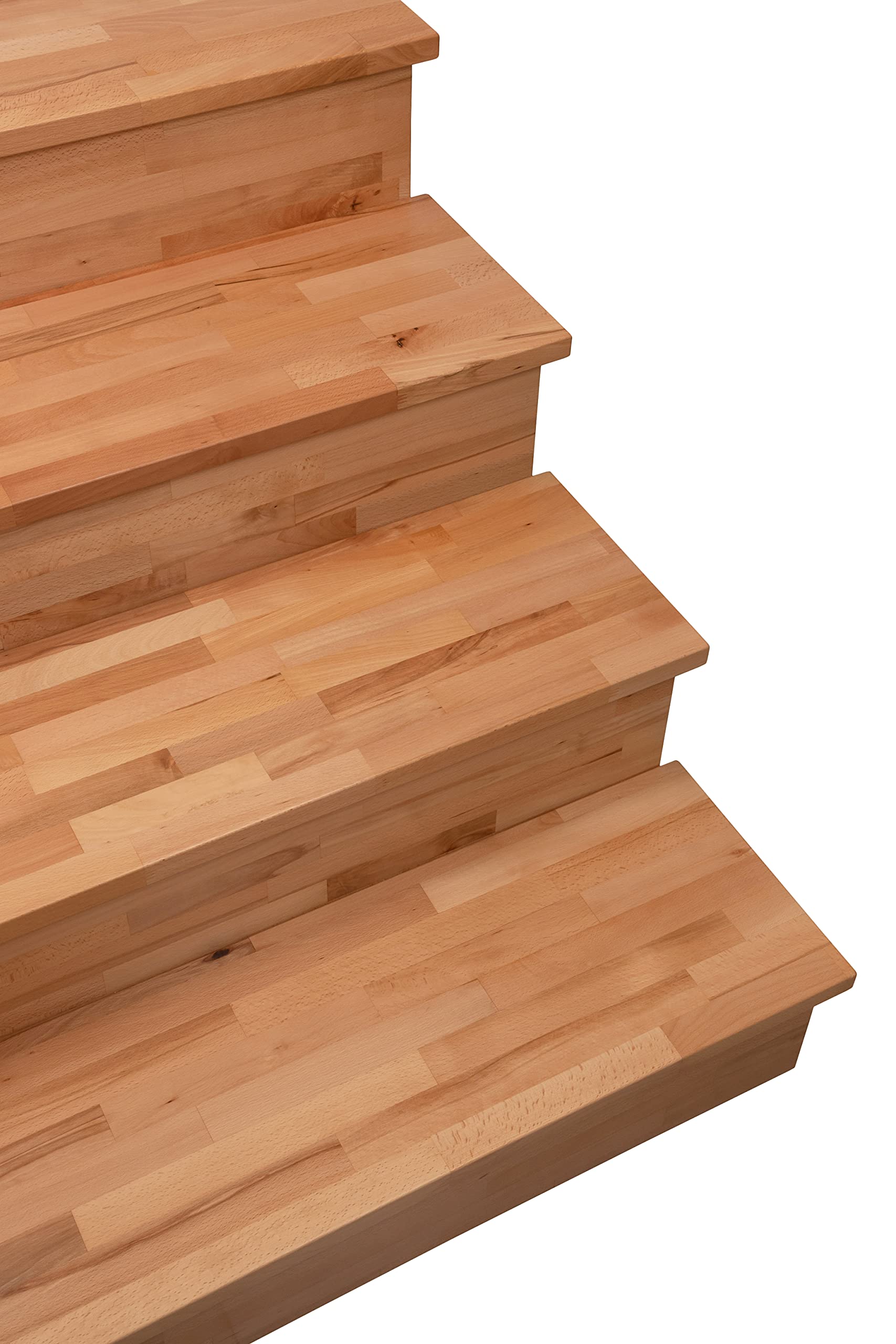 Stair Treads Wood Solid Wood Oak Timber Stair Cladding 995mm, Wooden ...